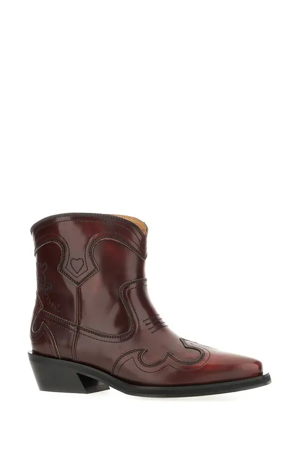 GANNI Western Boots - Multicolor