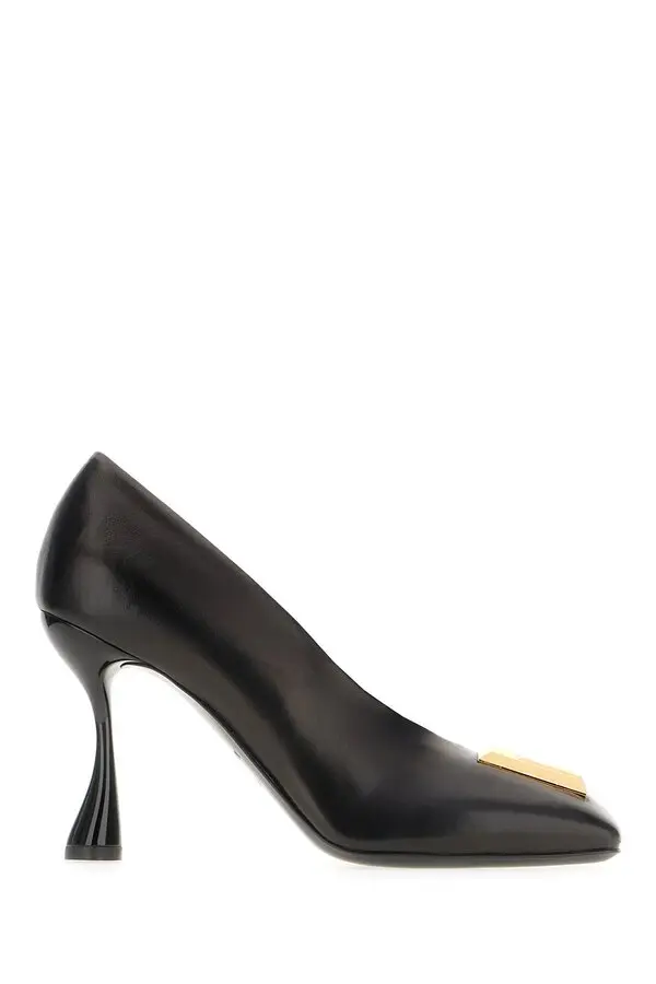 Balmain Pumps With Gold Tone Embellishment