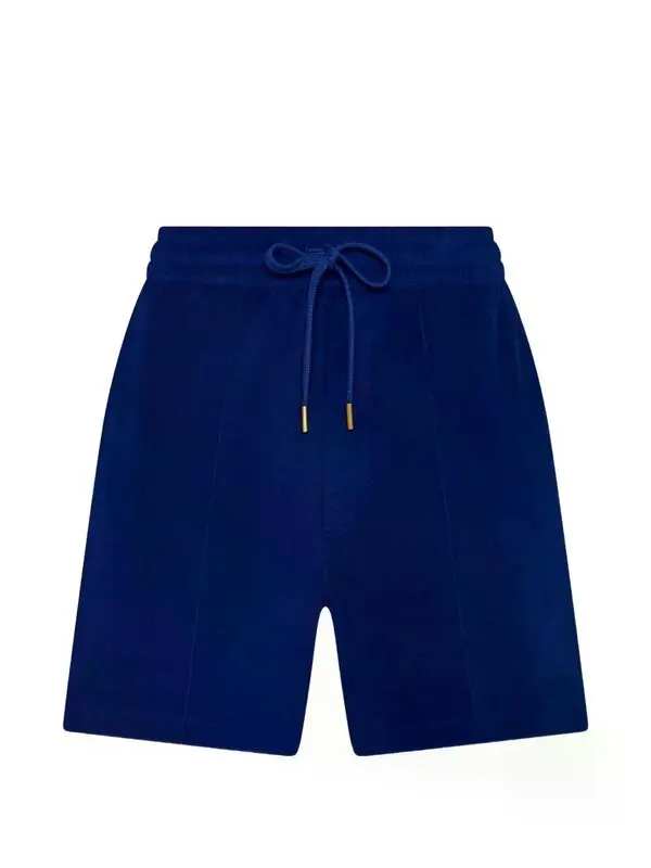 AMAN Terry Cloth Drawstring Shorts