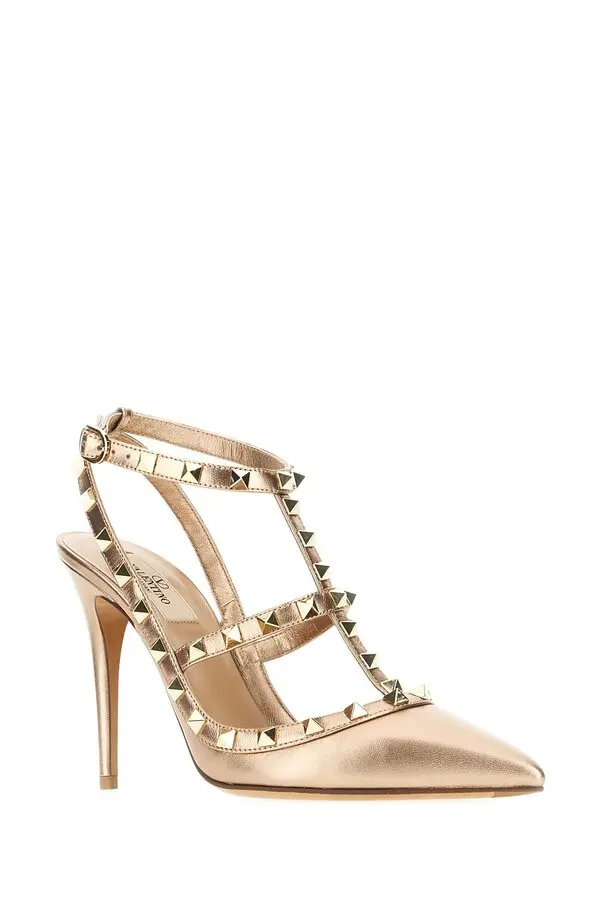 Valentino Garavani Studded T-strap Pumps - Multicolor