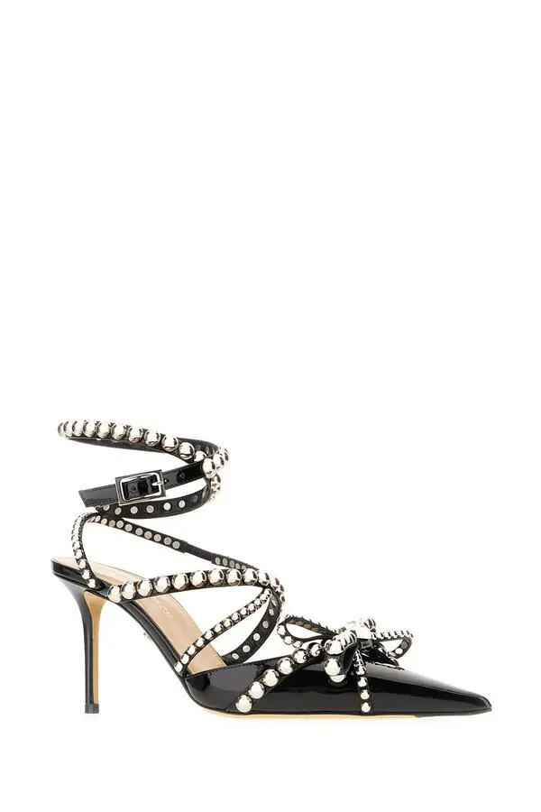 Mach & Mach Embellished Stiletto Pumps