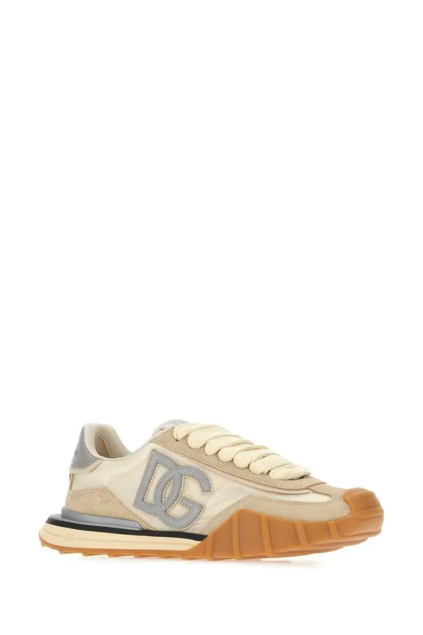 Dolce & Gabbana Logo Lace-up Sneakers - Multicolor