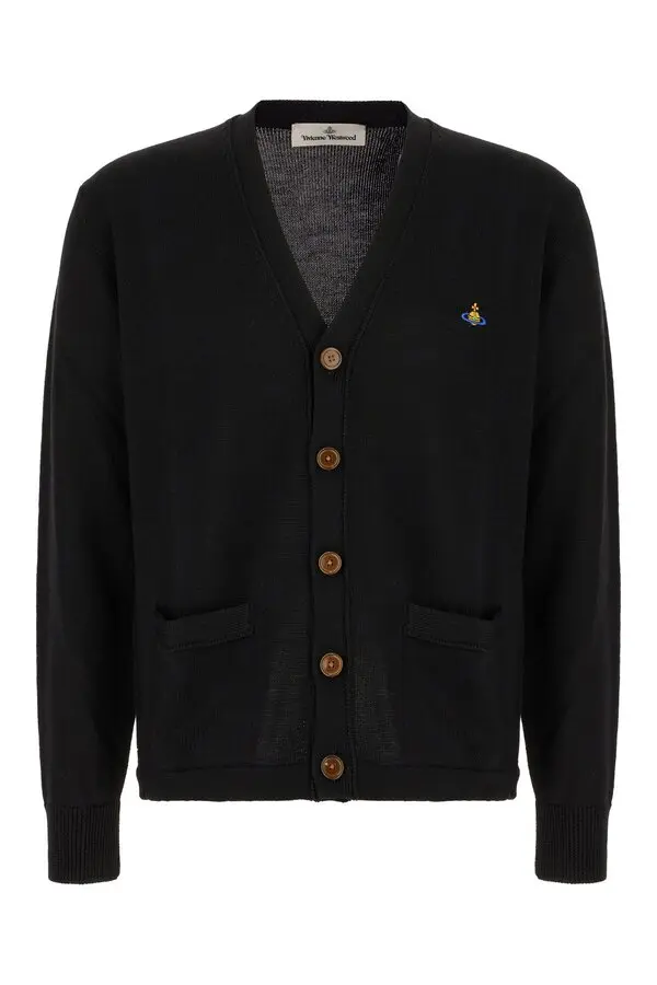 VIVIENNE WESTWOOD Embroidered Orb Cardigan - Multicolor