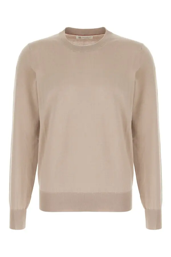 Brunello Cucinelli Ribbed Crew Neck Pullover - Multicolor
