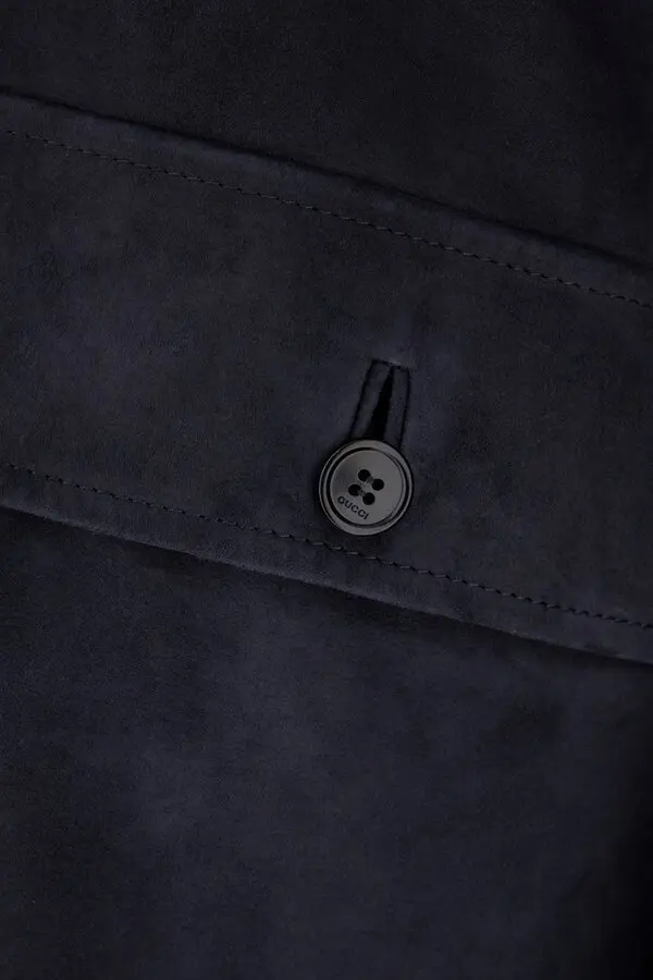 Gucci Suede Jacket - Multicolor