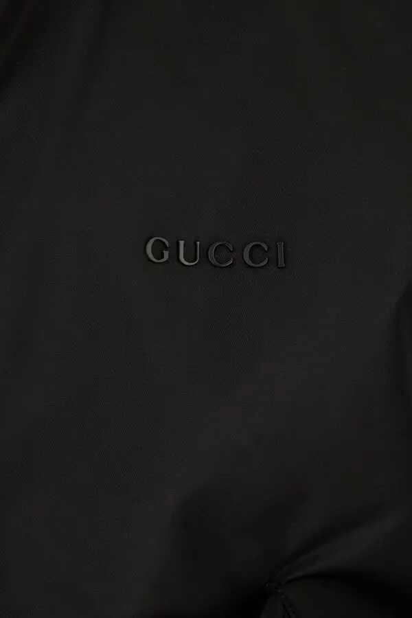 Gucci Bomber Jacket With Zip Up Closure
