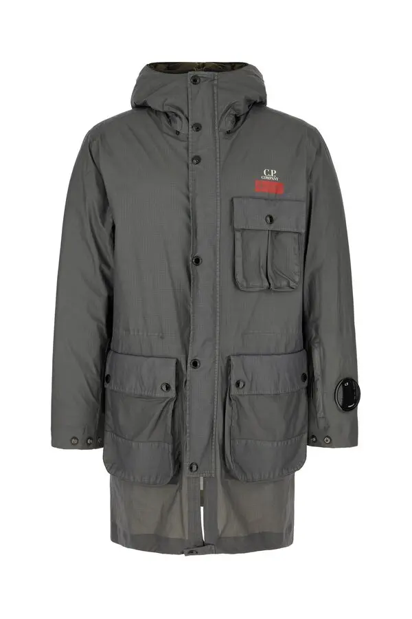 C.P. COMPANY Parka Jacket With Hood And Multiple Pockets