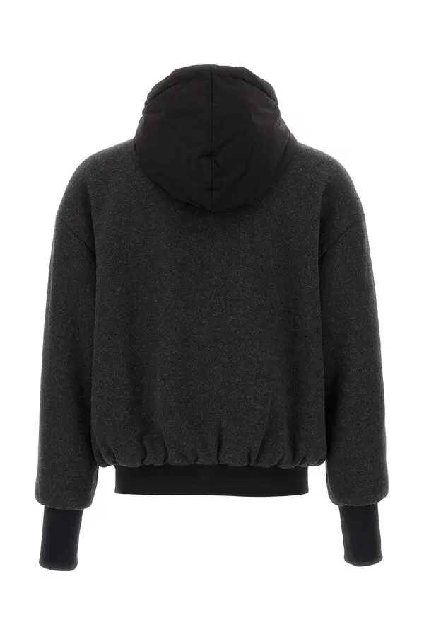 Dolce & Gabbana Hooded Zip-up Jacket
