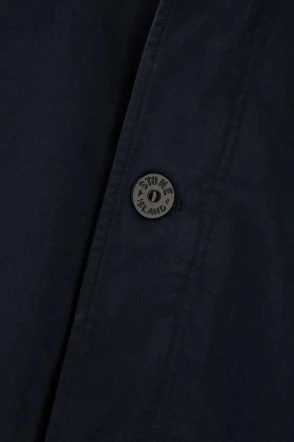 Stone Island Buttoned Collared Jacket