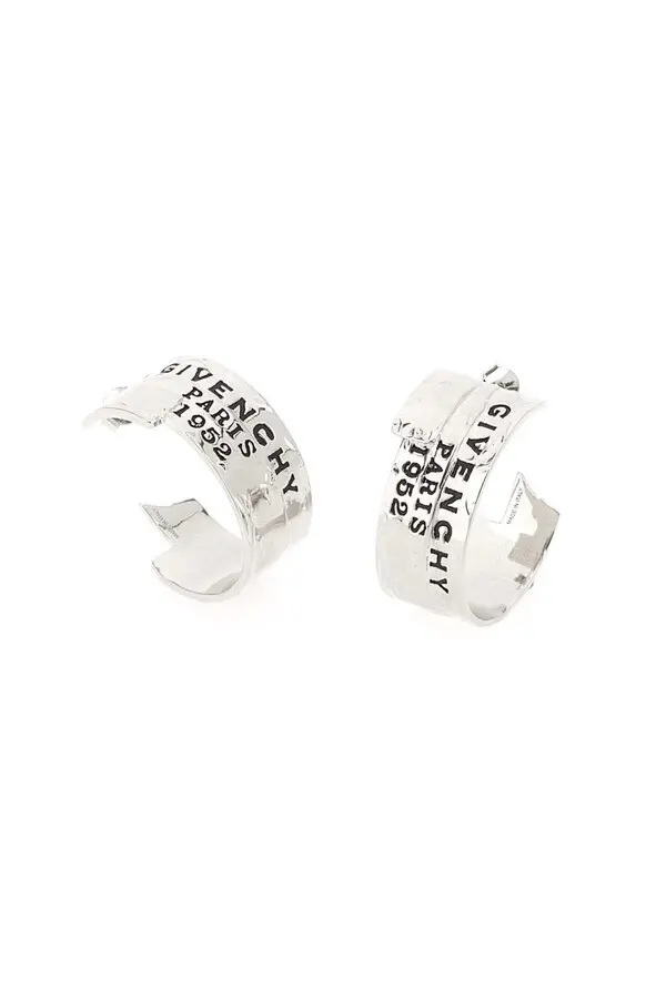 Givenchy Metal Tape Earrings