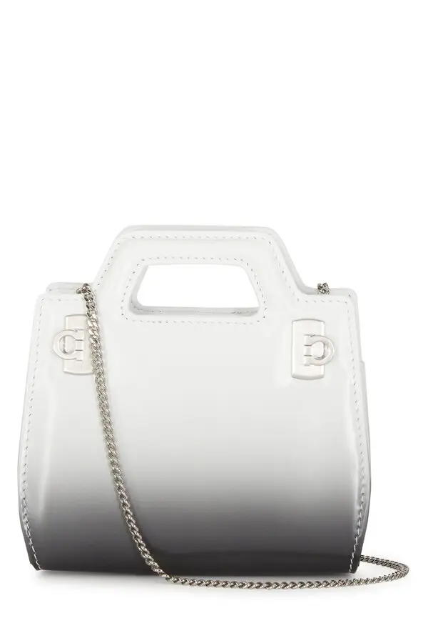 FERRAGAMO Handheld Bag With Chain Strap - Multicolor