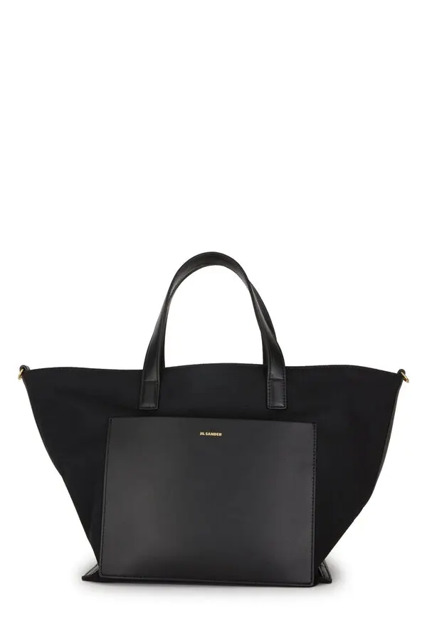 JIL SANDER Tote Bag With Leather Pocket