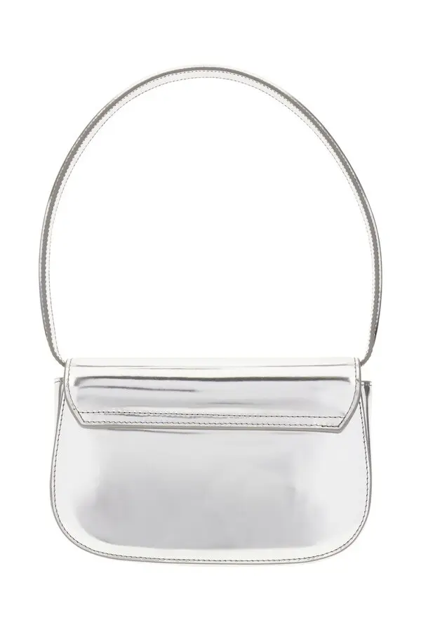 DIESEL® Silver Tone Logo Handbag - Multicolor