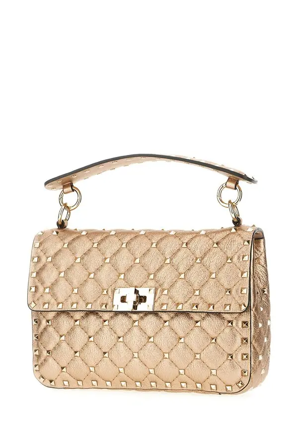 Valentino Garavani Quilted Studded Shoulder Bag - Multicolor