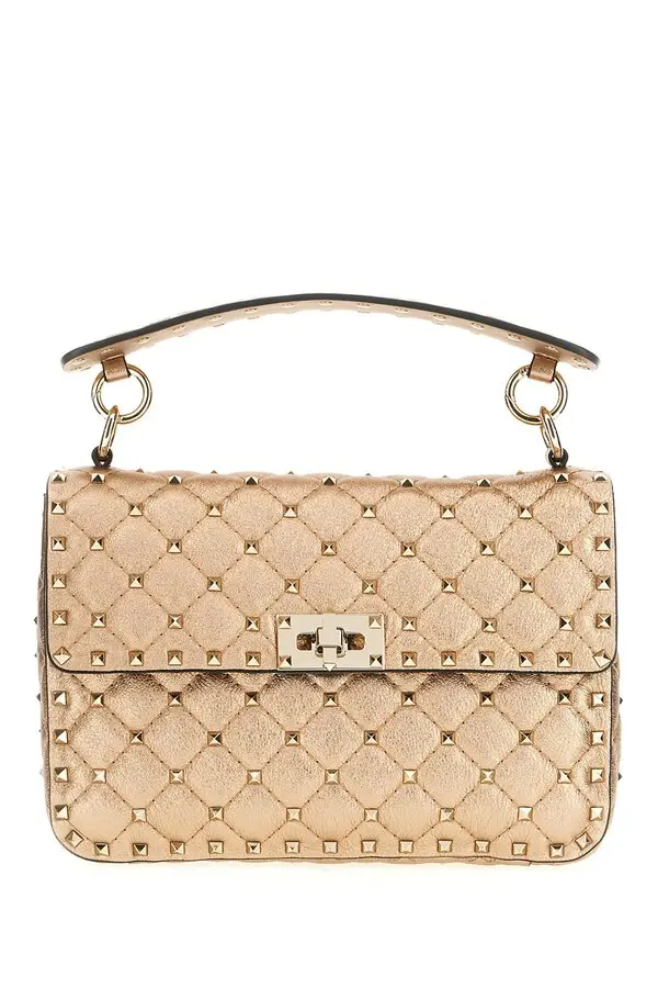 Valentino Garavani Quilted Studded Shoulder Bag - Multicolor