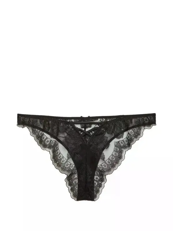 FLEUR DU MAL Mila Lace-trim Briefs