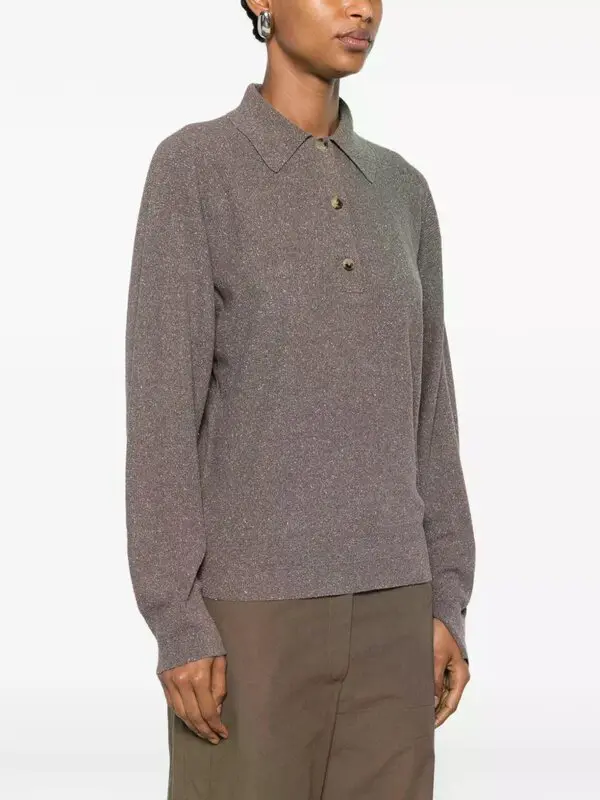 Calvin Klein Helga Long-sleeve Polo Top
