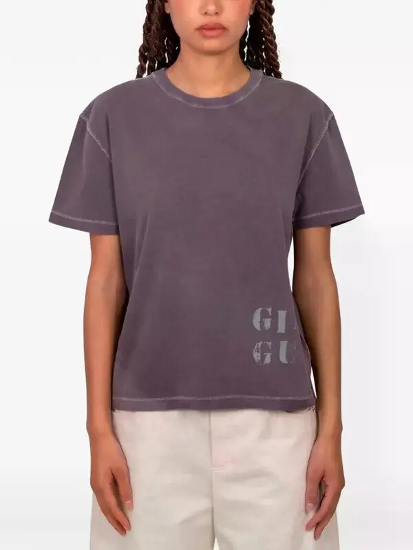Gimaguas Logo-print T-shirt - Brown