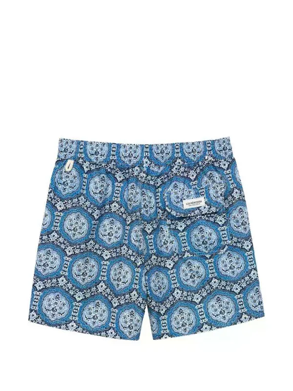 LES HÉRITIERS Drawstring Swim Shorts