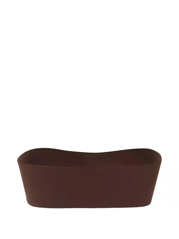 MC2 SAINT BARTH Iside Bandeau Bikini Top - Brown