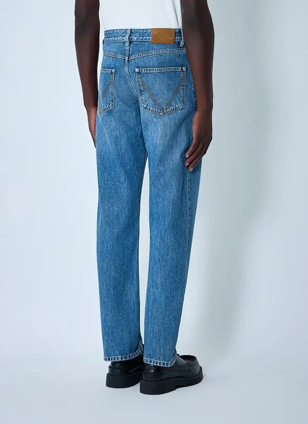 Bottega Veneta Five-pocket Straight-leg Jeans