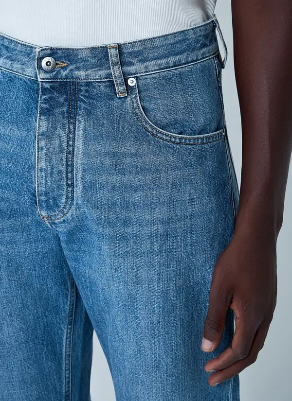 Bottega Veneta Five-pocket Straight-leg Jeans
