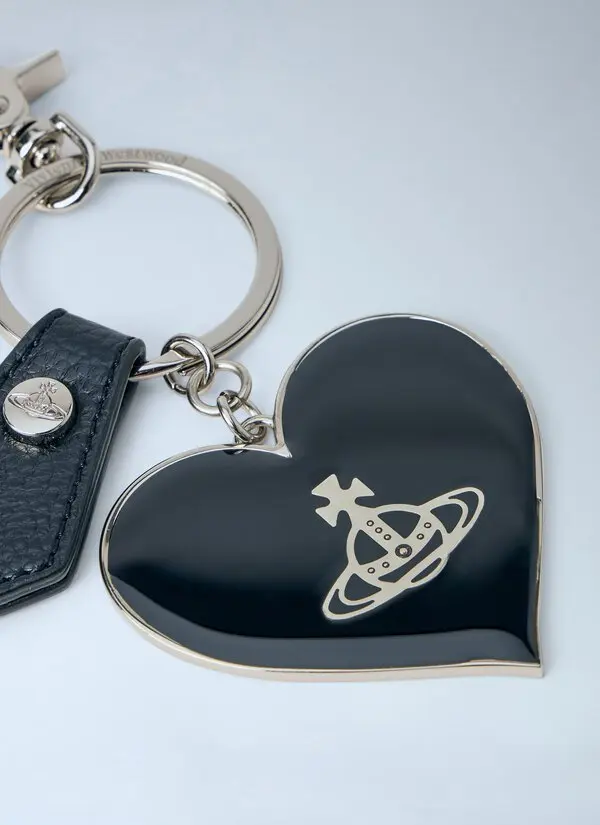VIVIENNE WESTWOOD Mirror Heart Orb Keyring