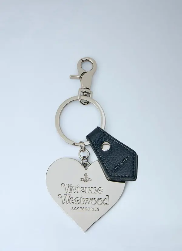 VIVIENNE WESTWOOD Mirror Heart Orb Keyring