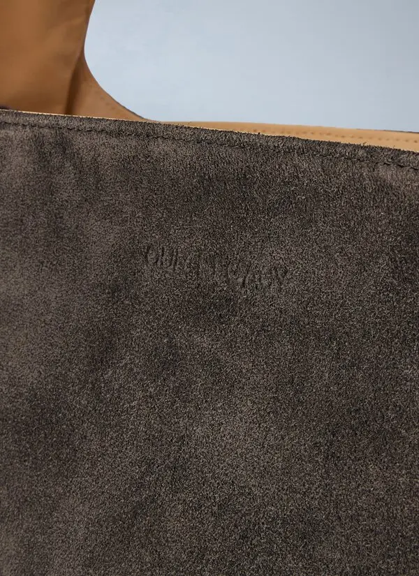 Our Legacy Grande Brick Suede Shoulder Bag - Brown