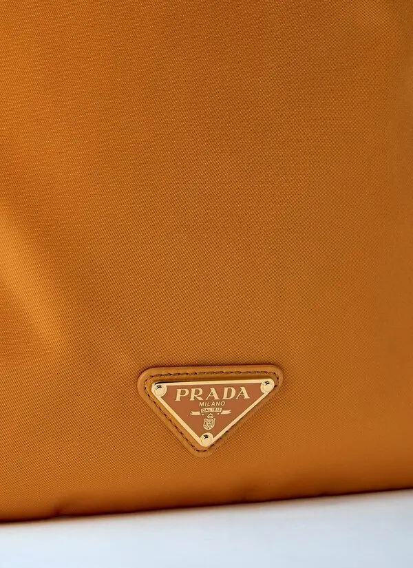 Prada Re-nylon Wish Pouch - Orange
