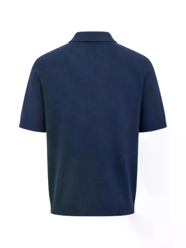 MASQ Short-sleeve Knit Polo Shirt