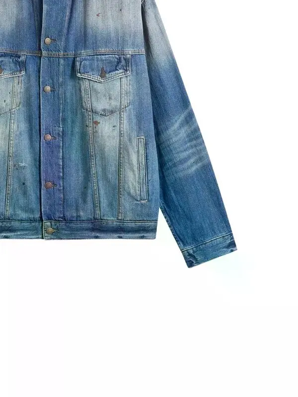 Acne Studios Flap-pocket Denim Jacket