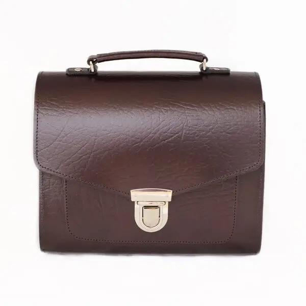 ZATCHELS Executive Handmade Leather Sugarcube Grande