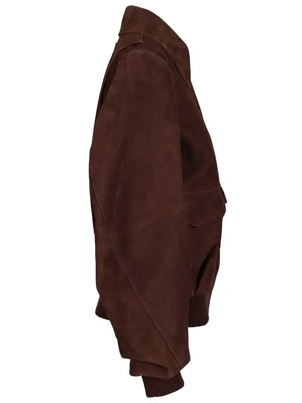 Loewe Suede Goatskin Bomber Jacket