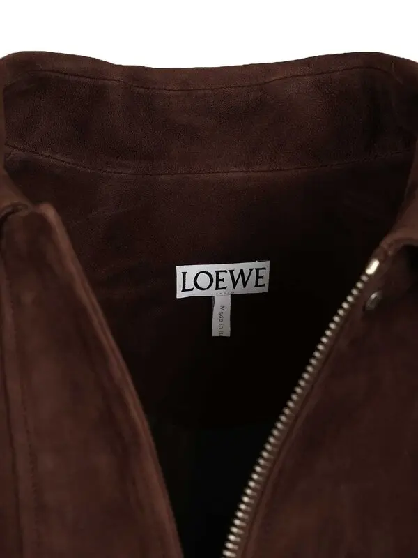 Loewe Suede Goatskin Bomber Jacket