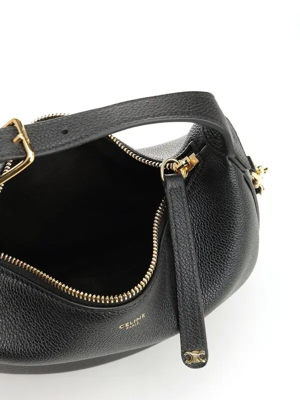 Celine Lulu Hobo Bag - Black
