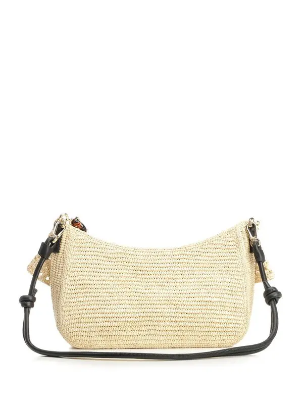 Loewe Medium Ola Raffia Bag - Cream