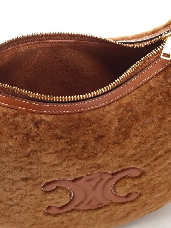 Celine Heloise Cuir Triomphe Shoulder Bag