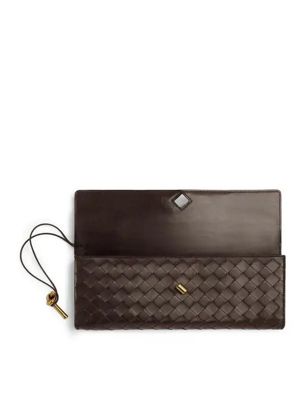 Bottega Veneta Andiamo Clutch With Knot Closure - Multicolor