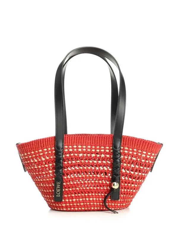 Loewe Small Braid Bag - Red