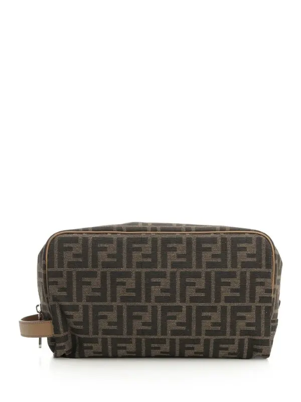 Fendi Ff Beauty Case - Black