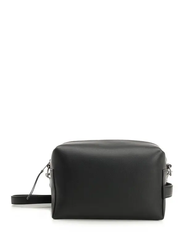 Celine Take Away" Messenger Bag In Smooth Calfskin - Black