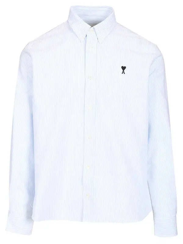 Ami Classic Striped Shirt