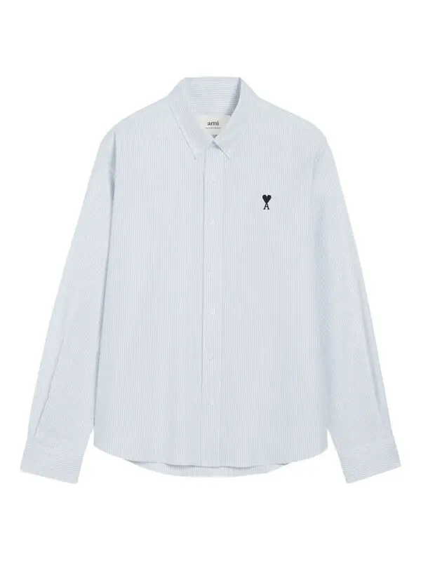 Ami Classic Striped Shirt