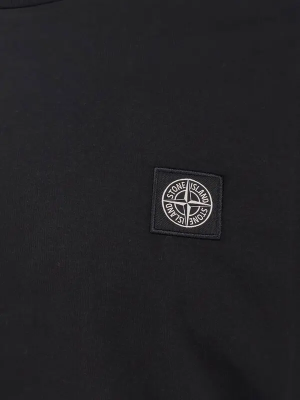 Stone Island Cotton T-shirt - Black