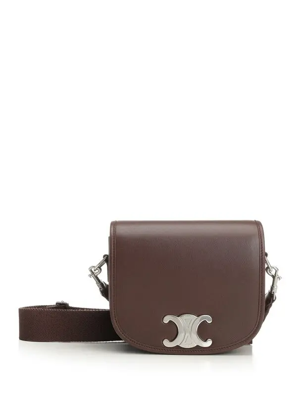 Celine Triomphe Small Crossbody Bag - Brown