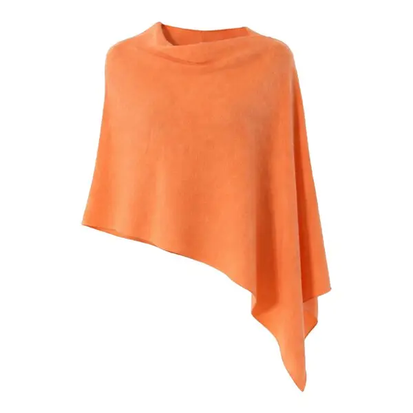 I ROCCHI CASHMERE Pure Cashmere Lightweight Poncho