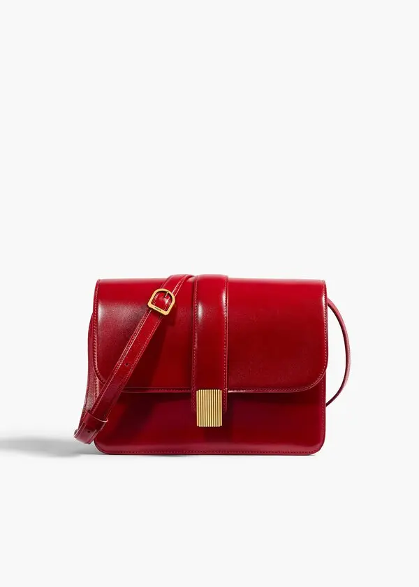 Khaite Blake Crossbody Bag - Ruby