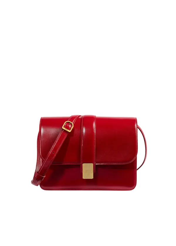 Khaite Blake Crossbody Bag - Ruby
