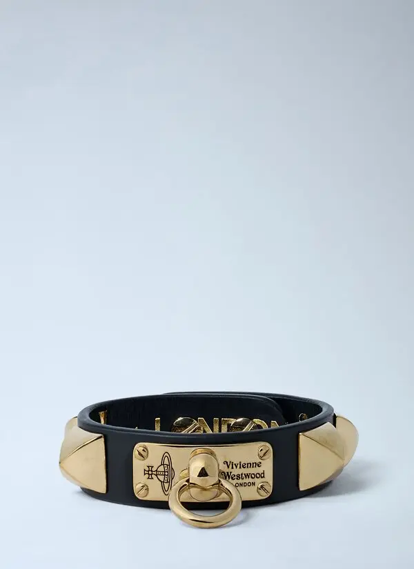 VIVIENNE WESTWOOD Polly Bracelet With Stud Embellishments - Gold